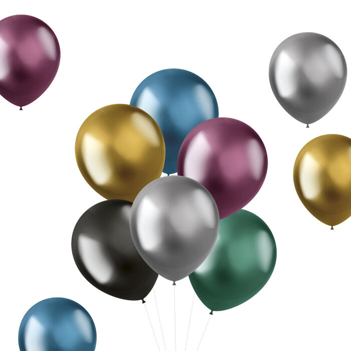 NEU Latex-Luftballons 33cm Durchmesser, gemischte Packungen, 10er-Pack ...