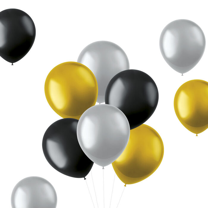 NEU Latex-Luftballons 33cm Durchmesser, gemischte Packungen, 50er-Pack ...