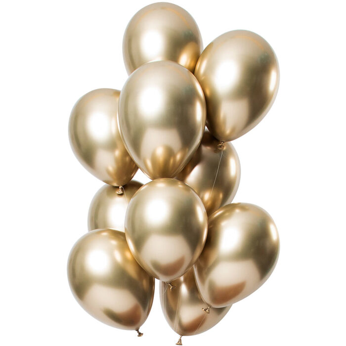 NEU Premium-Latex-Luftballons Mirror Effect, 33cm, 12 Stk ...
